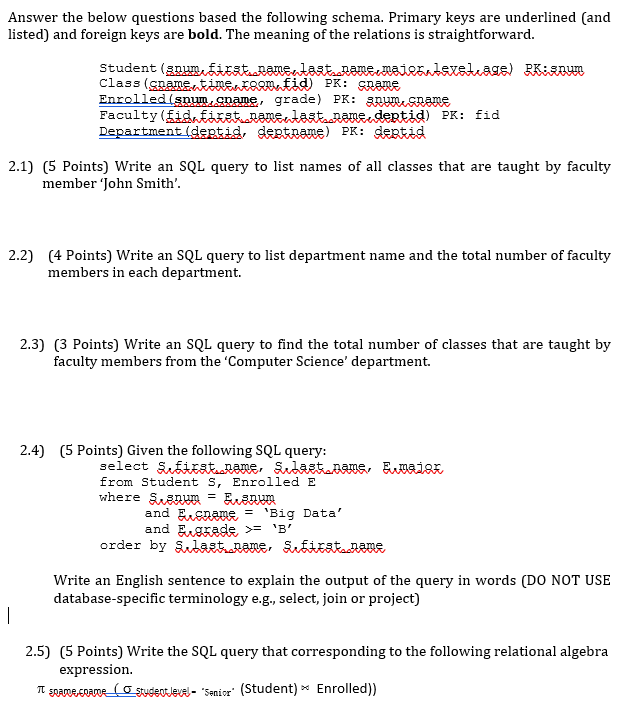 Solved Answer the below questions based the following | Chegg.com