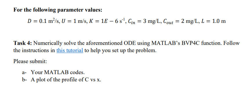 Solved Part II: Chlorine Decay in Water Distribution Pipes | Chegg.com
