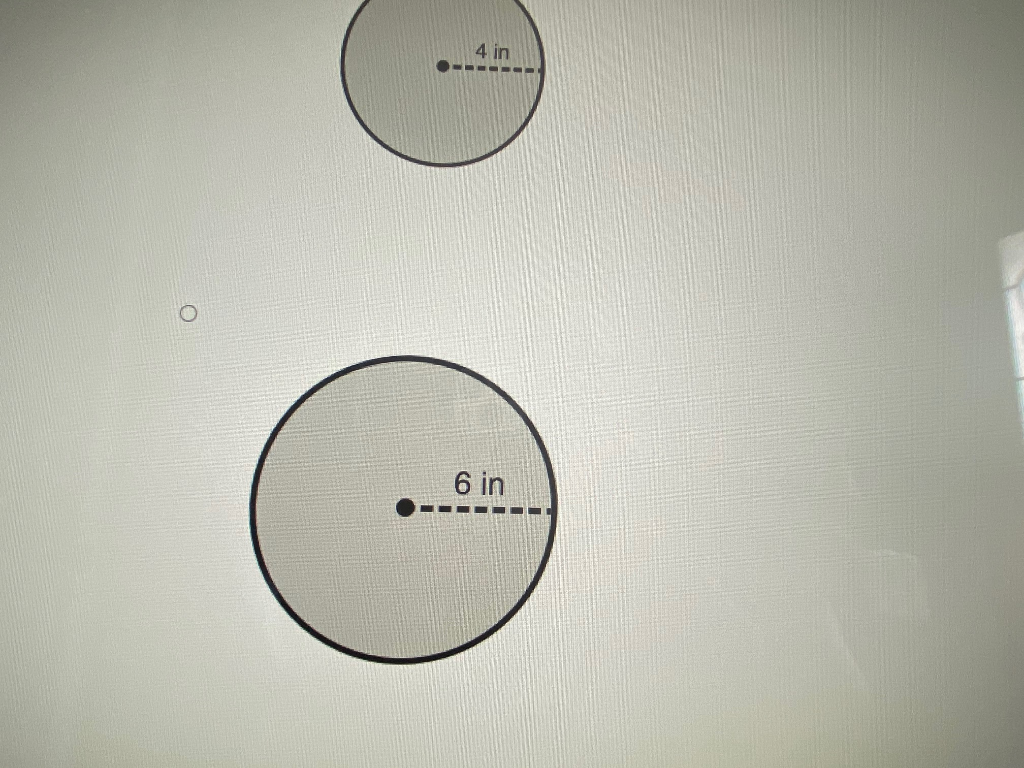 Solved The diagram shows a sphere with center and a radius | Chegg.com