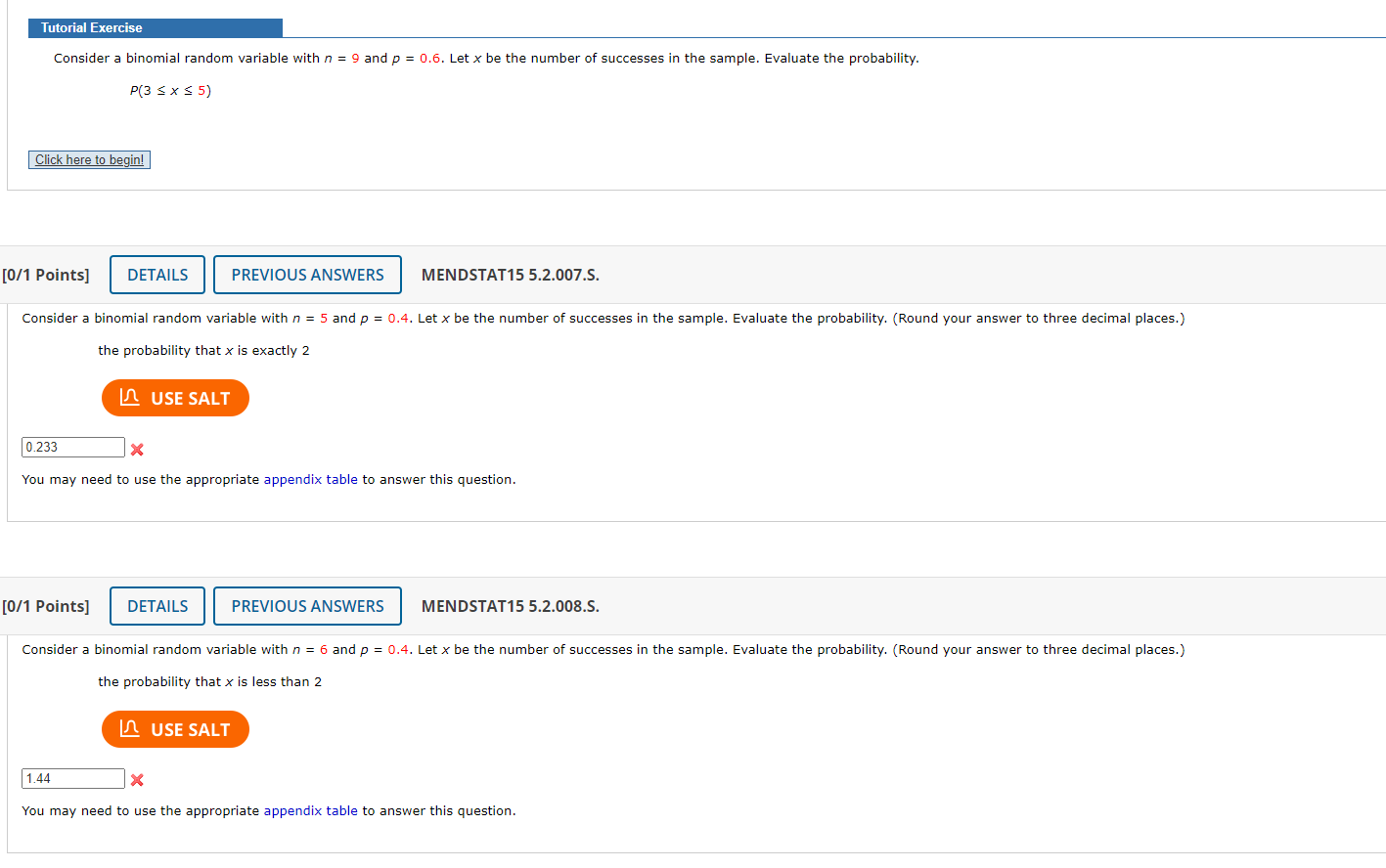 Solved Consider a binomial random variable with n=9 and | Chegg.com