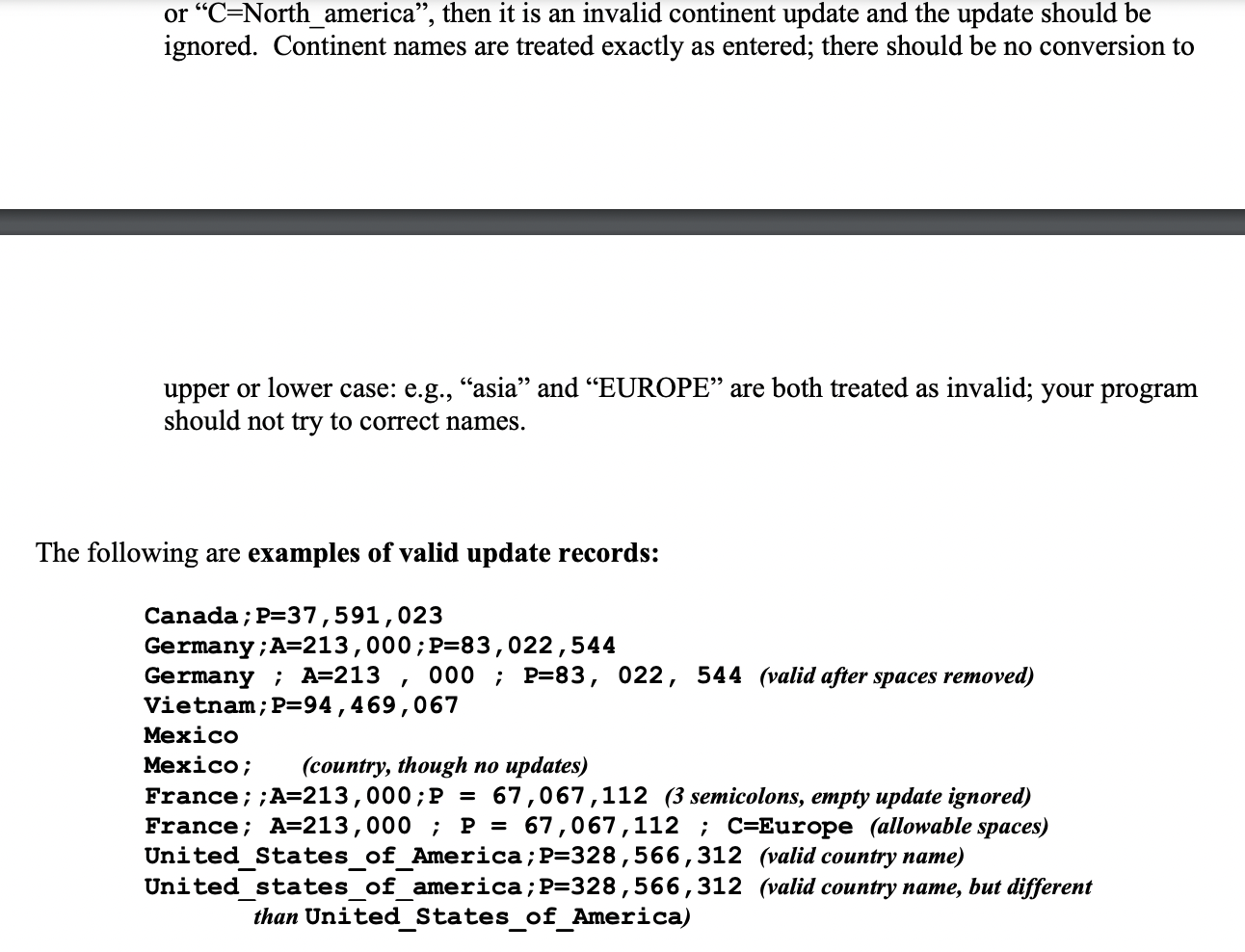 Solved CS1026: Assignment 4: Country Classes Due: Monday, | Chegg.com