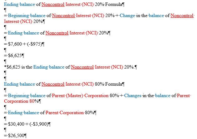 Solved (1.)1 Pizza Corporation acquired 80 percent ownership | Chegg.com