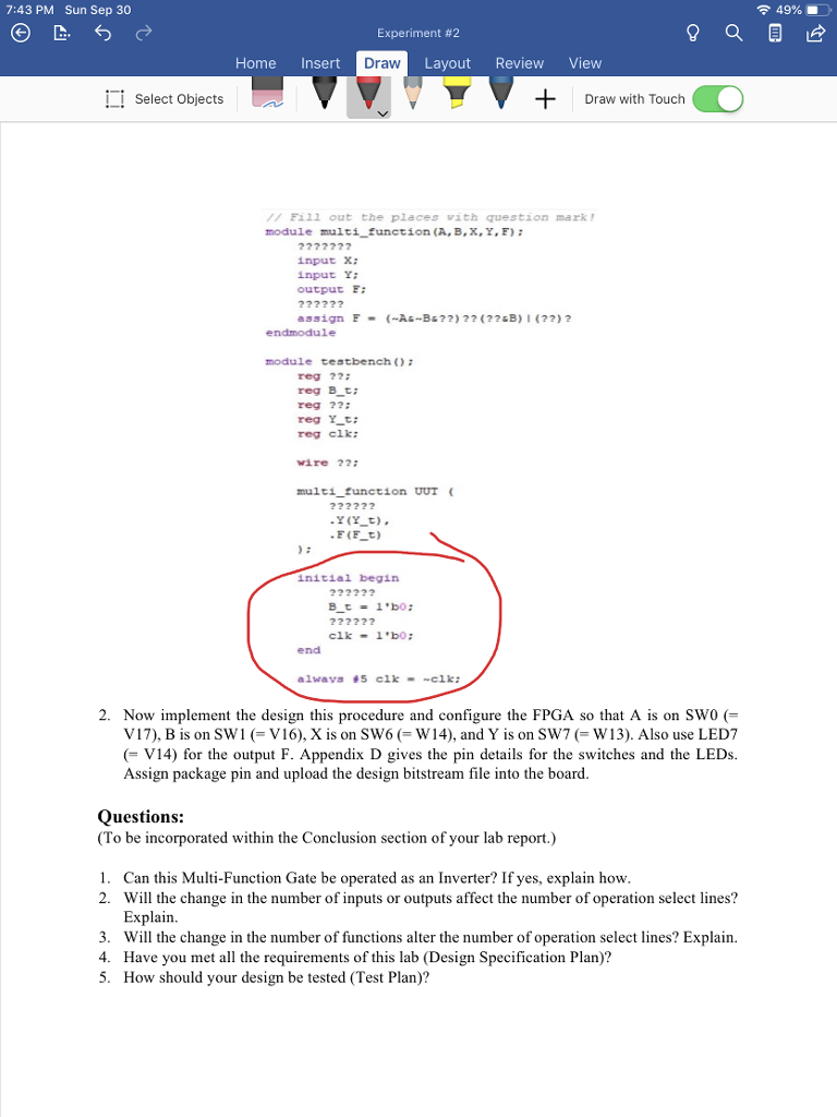 What is wrong with my Verilog code/logic? I’m trying | Chegg.com