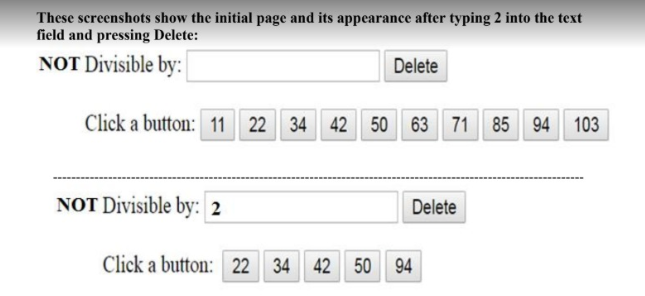 Solved Write the HTML/JavaScript code for a web page that | Chegg.com
