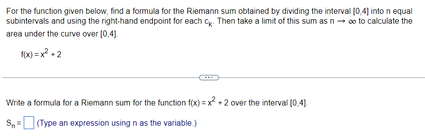 Solved For the function given below, find a formula for the | Chegg.com