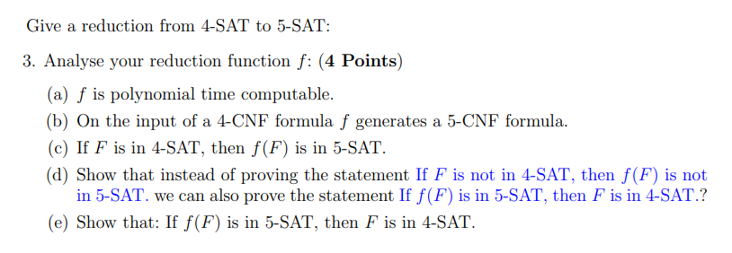 where (CNF) = conjunctive normal form Satisfiability | Chegg.com