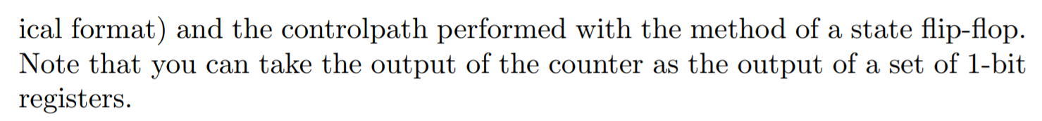 Solved four-bit counter should be designed to count in the | Chegg.com