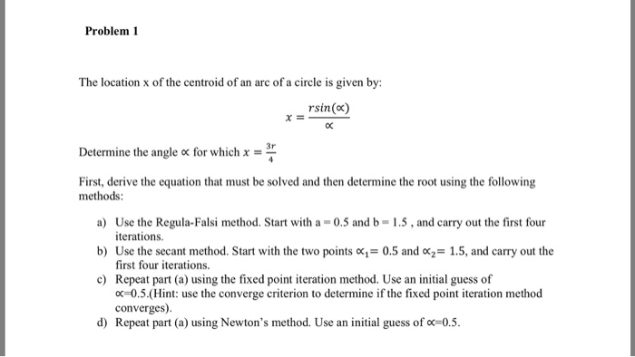 Solved Problem 4 Steffensen's method is a scheme for finding | Chegg.com