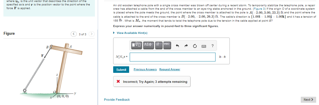 Solved where 11. is the unit vector that describes the | Chegg.com