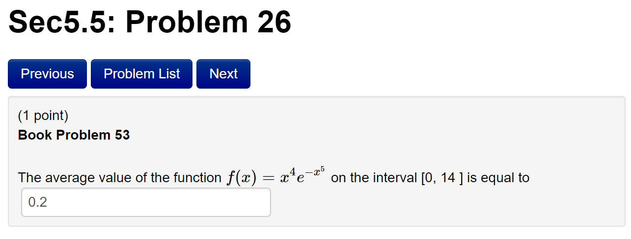 Solved Sec5.5: Problem 26 Previous Problem List Next (1 | Chegg.com