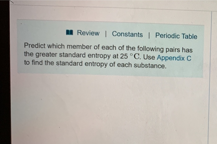 Solved Part D Review | Constants Periodic Table Predict | Chegg.com