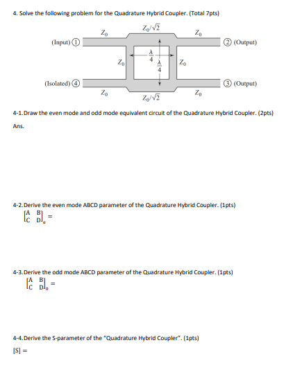 Solved 4. Solve the following problem for the Quadrature | Chegg.com