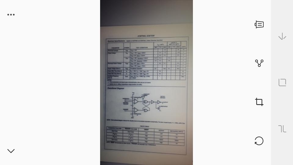 7555 CMOS Timer Study the specification of the 7555 | Chegg.com