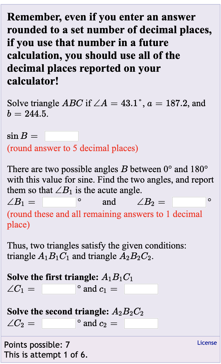 Solved Remember, even if you enter an answer rounded to a | Chegg.com