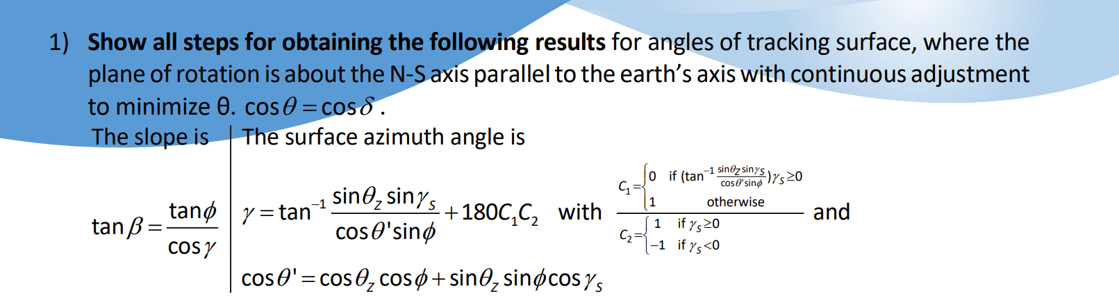 Solved Show all steps for obtaining the following results | Chegg.com