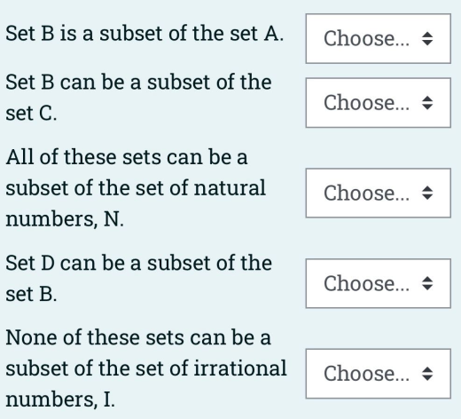 Solved Let A Be A Subset Of The Set Of Real Numbers B Be A 