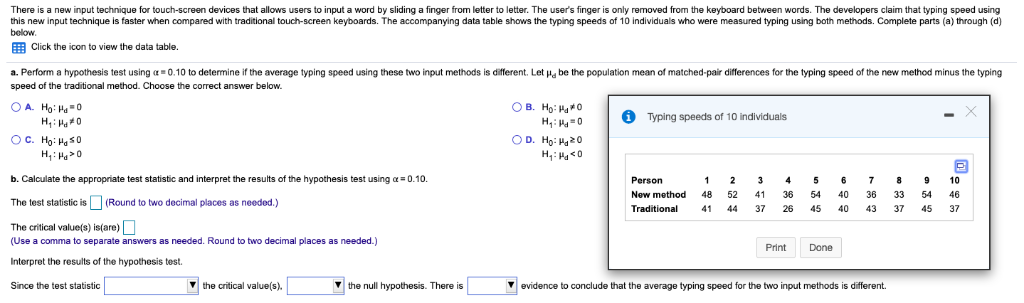 Solved There is a new input technique for touch-screen | Chegg.com