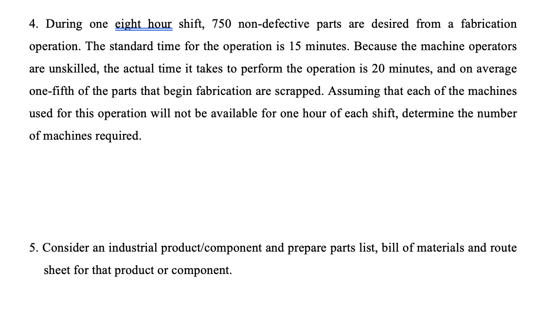 Solved 1. Consider a simple three-step manufacturing process | Chegg.com