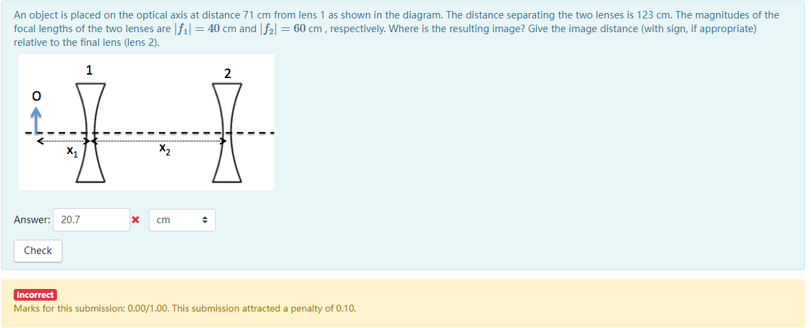 Solved R A type of "meniscus" lens is shown in the figure. | Chegg.com
