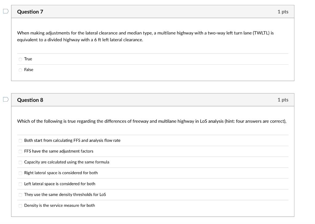 Solved When making adjustments for the lateral clearance and | Chegg.com