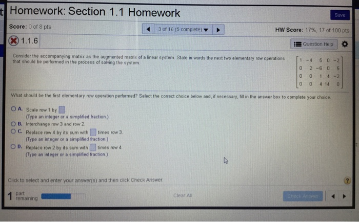 Solved Homework Section 1 1 Homework Save Score 0 Of 8 Pts
