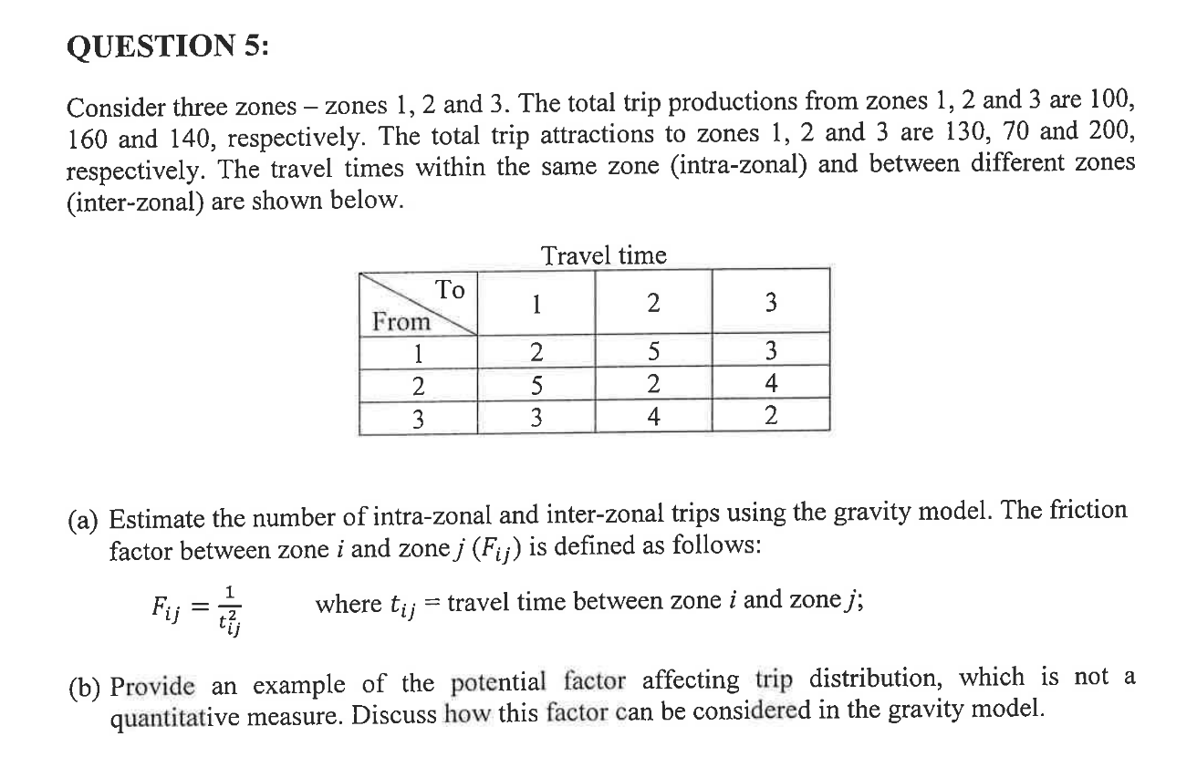 Solved Consider three zones - zones 1,2 and 3 . The total | Chegg.com