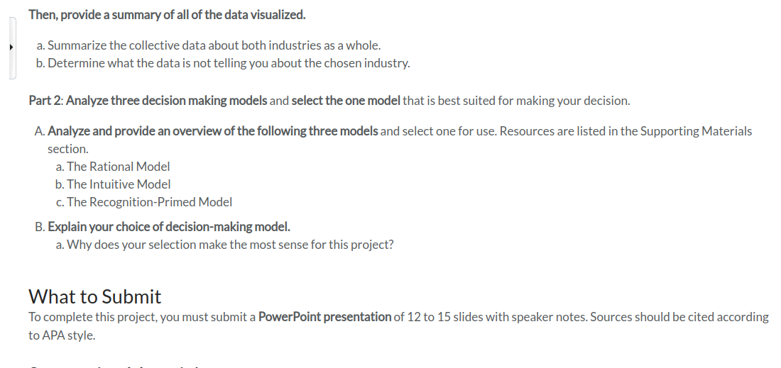 Solved scenario You have been asked to present your data | Chegg.com