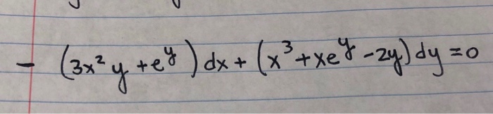 Solved Solve the deferential equation | Chegg.com