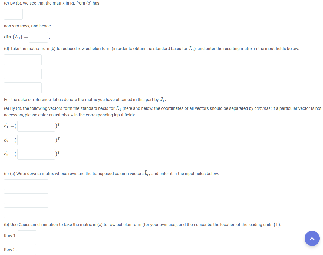 Solved (Subspaces: Bases \& Dimensions, Sums of Subspaces). | Chegg.com