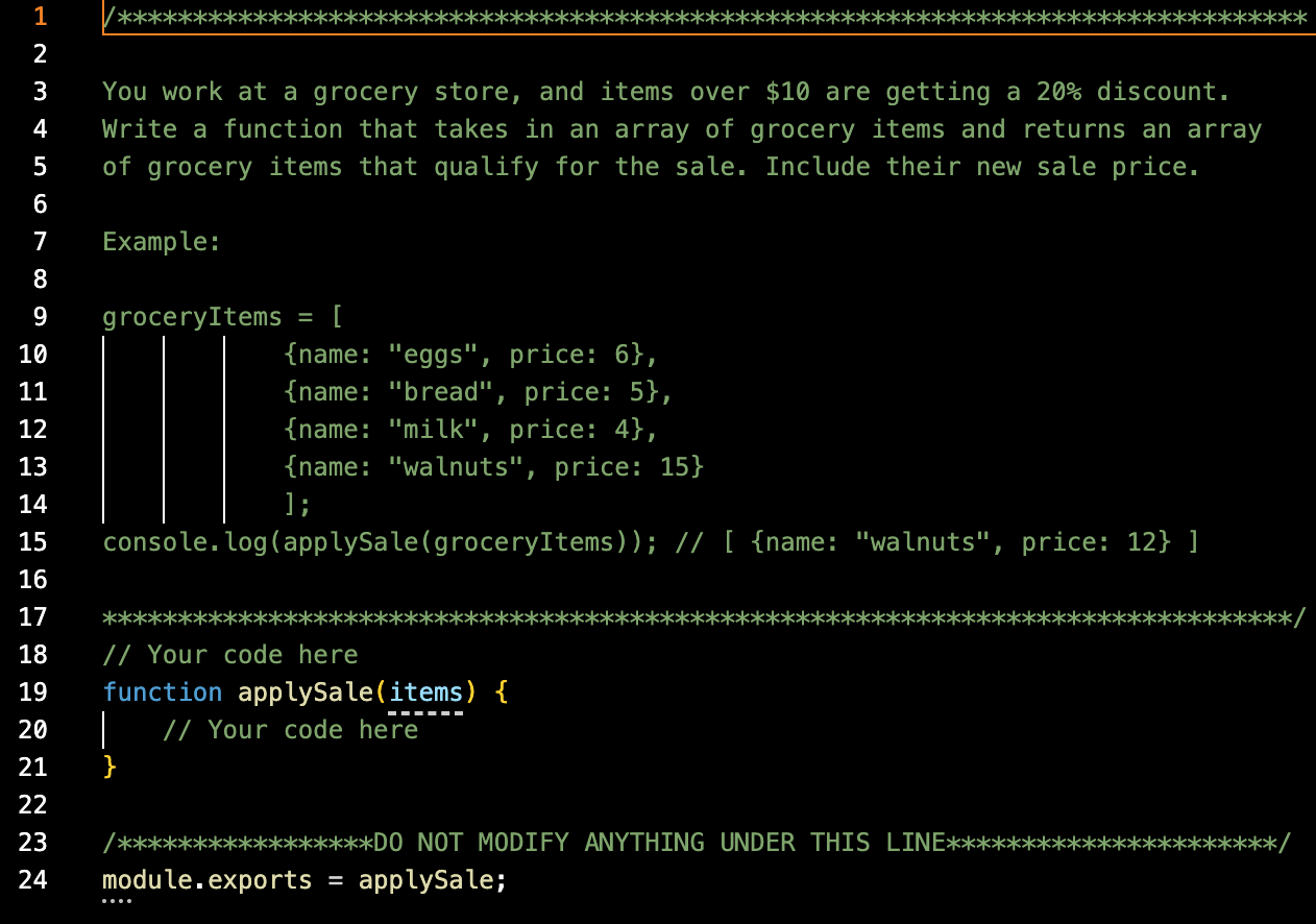 Solved You work at a grocery store, and items over $10 are | Chegg.com