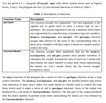 Solved i need help to find bugs and logical errors in | Chegg.com