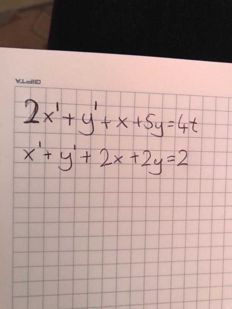 Solved Find the general solution of the system of | Chegg.com