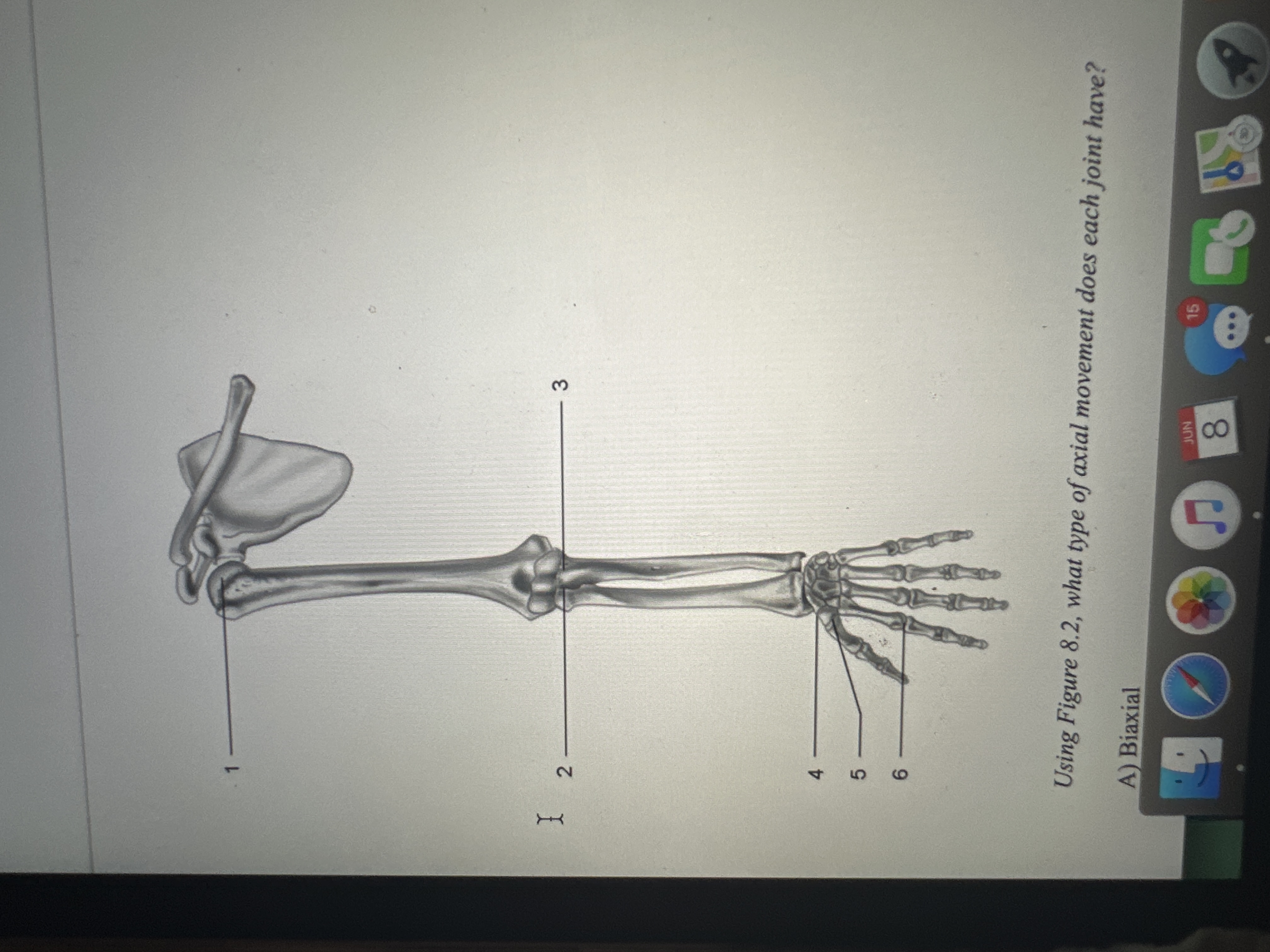 Solved Using Figure 8.2, ﻿what type of axial movement does | Chegg.com