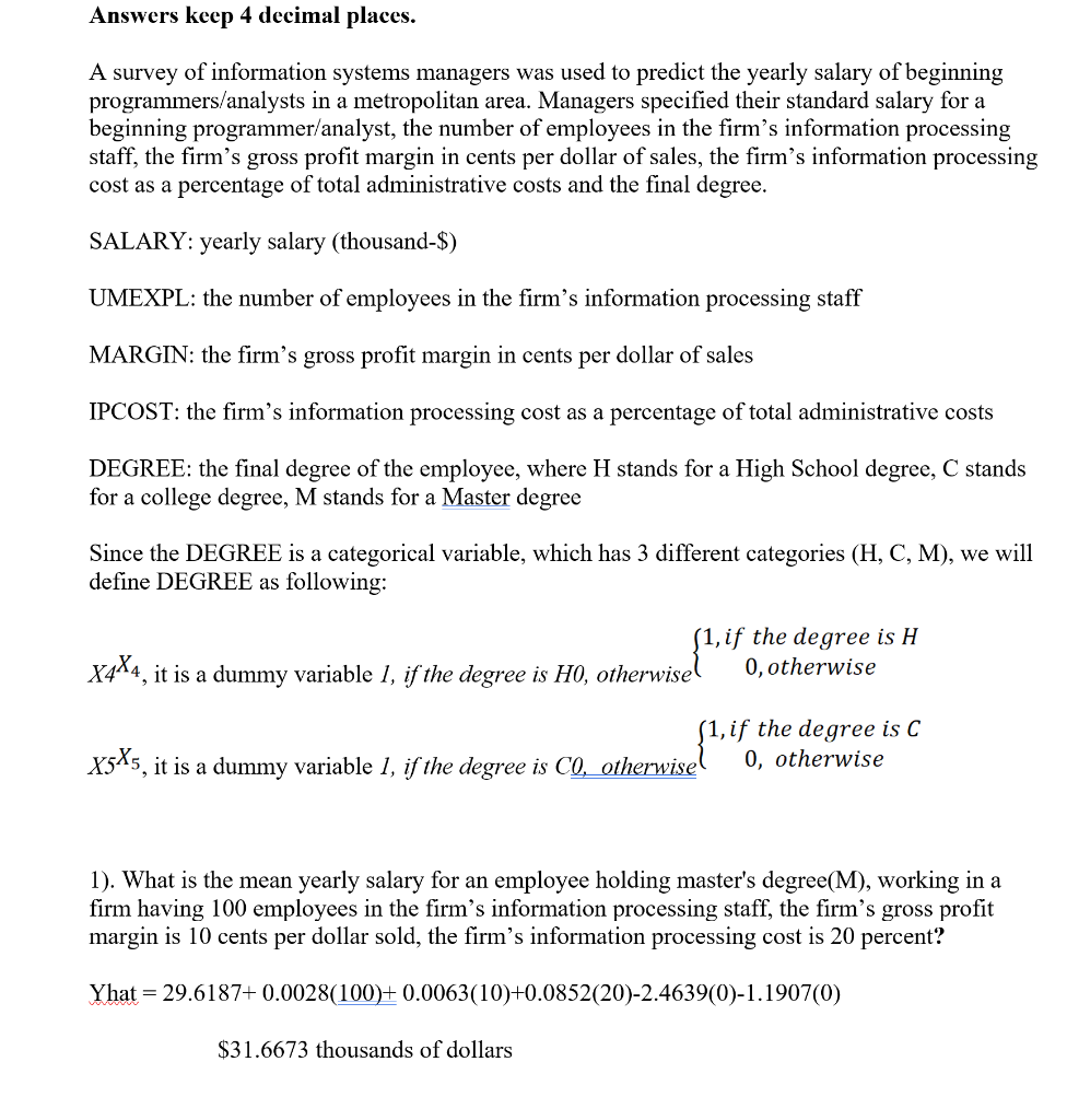 Solved SUMMARY OUTPUT Simple Linear Regression R Squared | Chegg.com