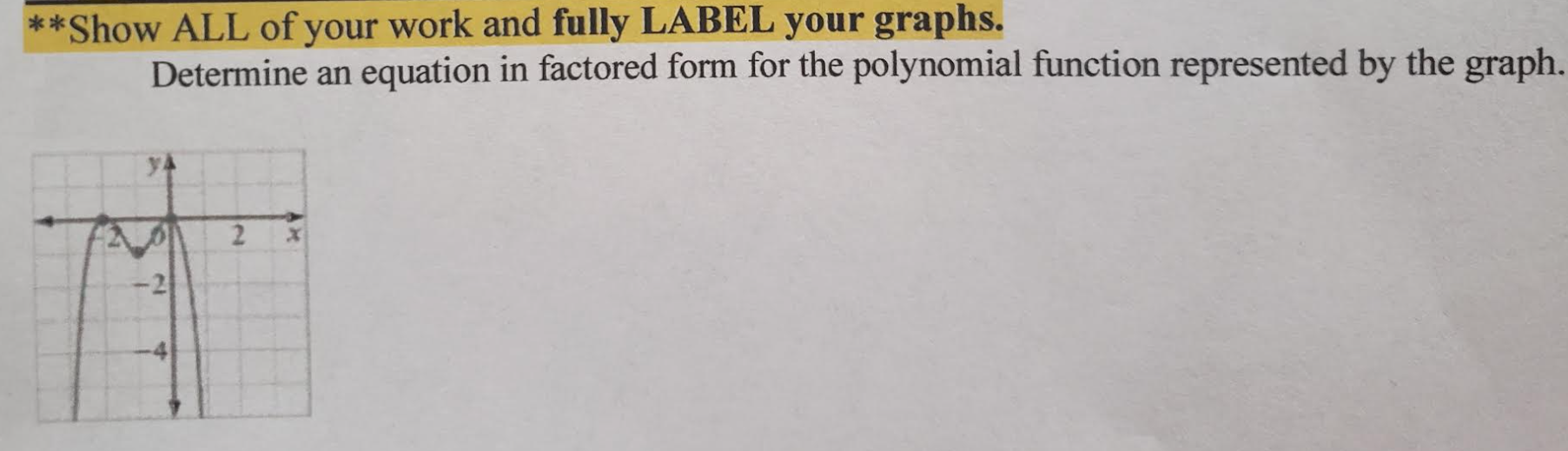 Solved **Show ALL of your work and fully LABEL your graphs. | Chegg.com