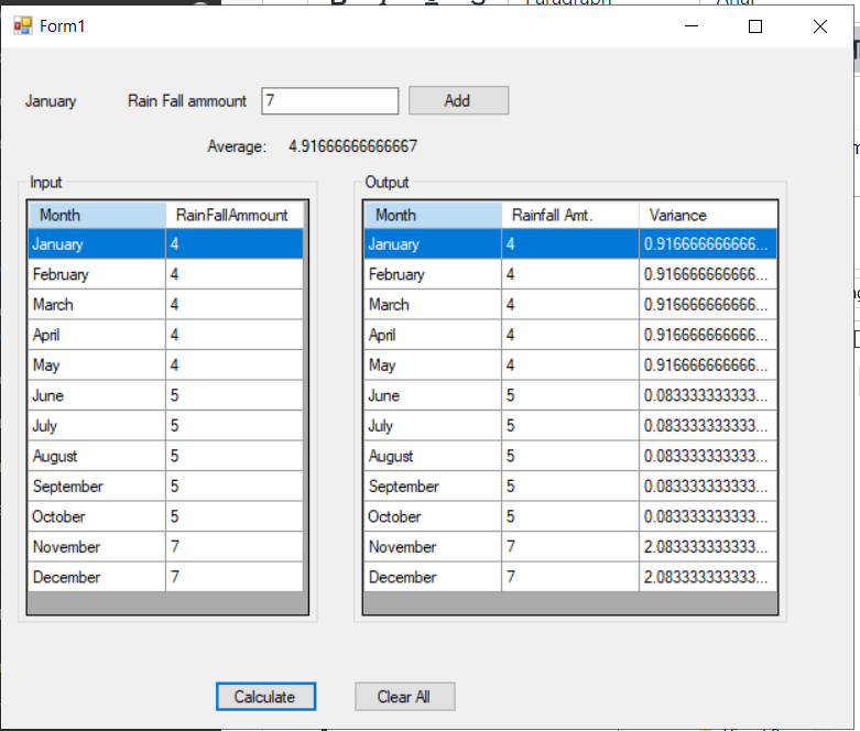 Solved Write an application that allows the user to input | Chegg.com