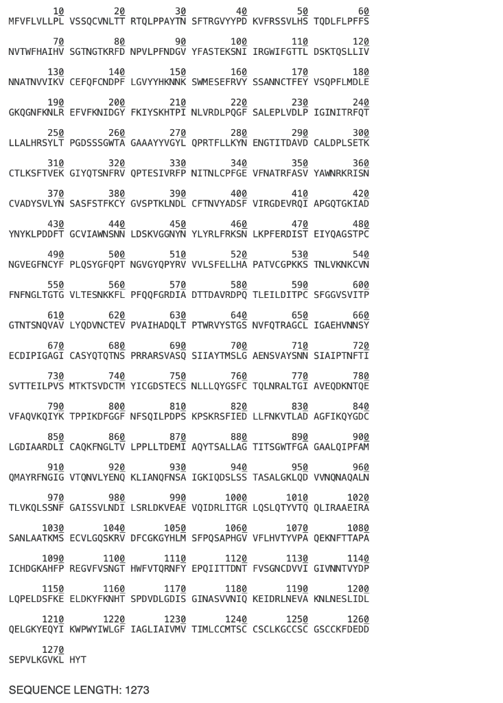 Can you help me identify the N-Terminal and RBD | Chegg.com