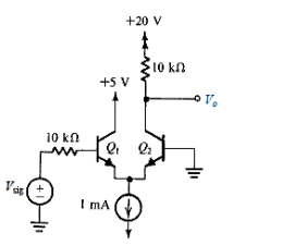 Solved For the following circuit you are given that . Use | Chegg.com