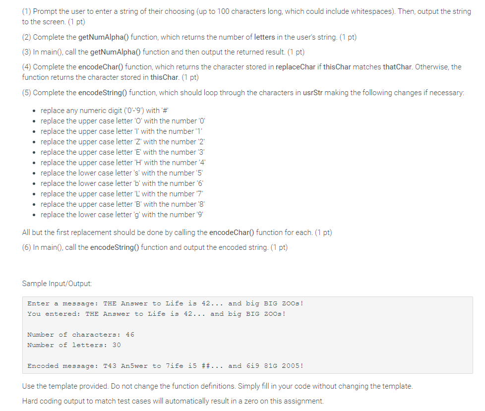Solved Please show full work with correct answers. Must be | Chegg.com