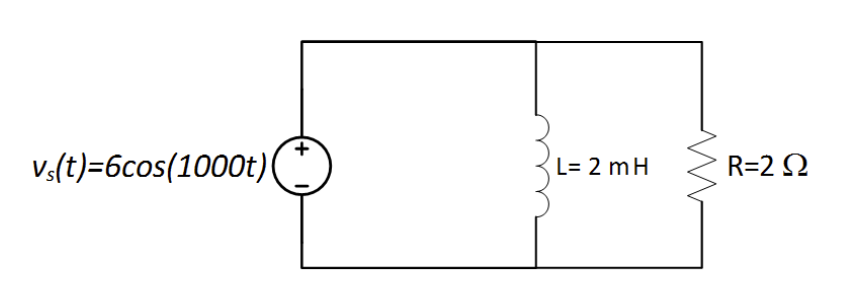 Solved The instantaneous power p(t) of the AC circuit has | Chegg.com
