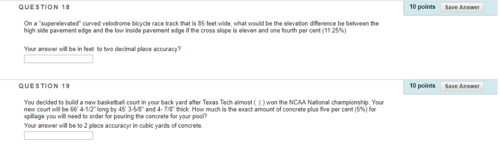 Solved QUESTION 18 10 points Save Answer On a | Chegg.com