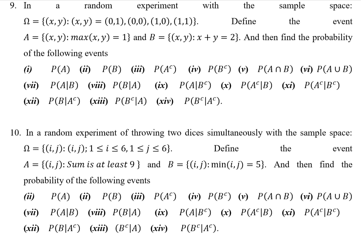 Solved = = 8. Consider P(A) = 0.4, P(B) = p and P(AUB) = | Chegg.com