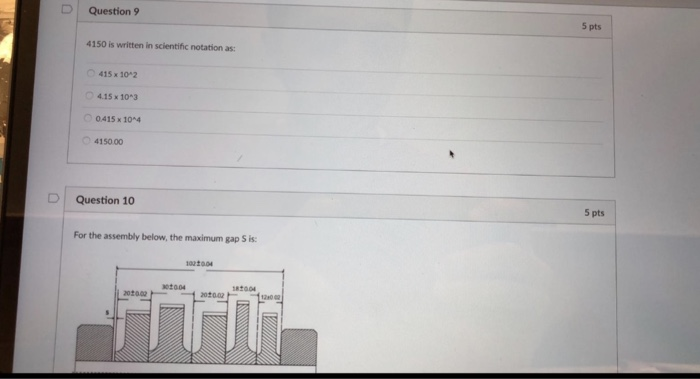 Solved Question Question & Question 1 5 pts The datum system | Chegg.com