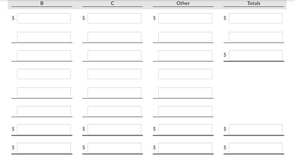 Solved A External Revenues Intersegment Revenues Total | Chegg.com