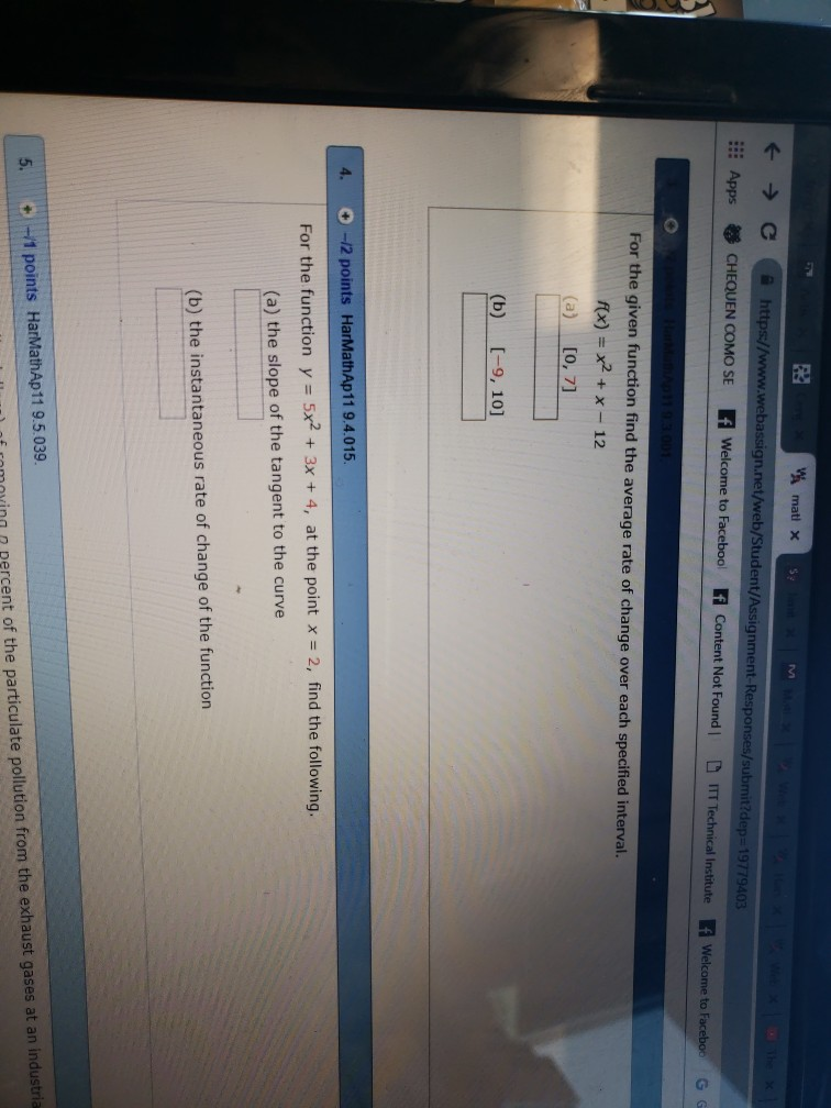 Solved I'm trying to figure out the answers for three and | Chegg.com