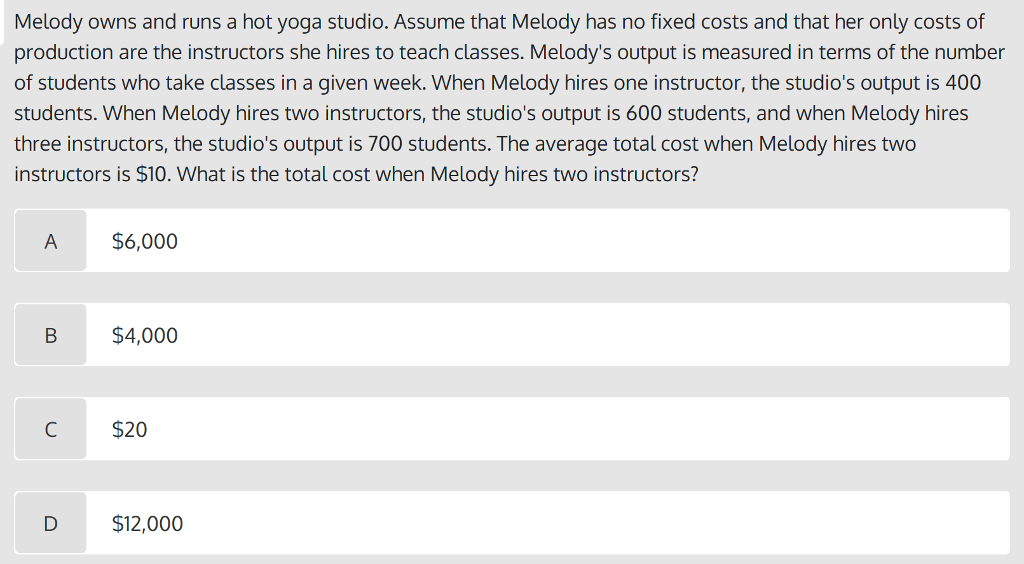 Solved Explicit costs A do not require an outlay of money by | Chegg.com