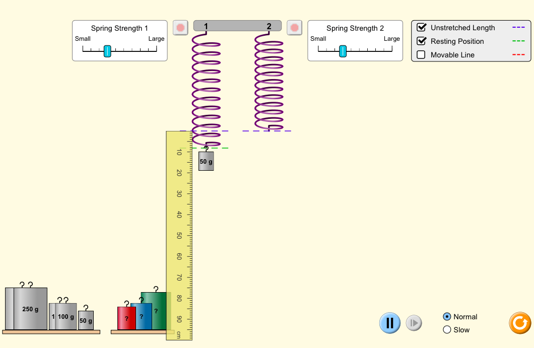 Solved 1b. Calculate the spring constant of the spring in | Chegg.com