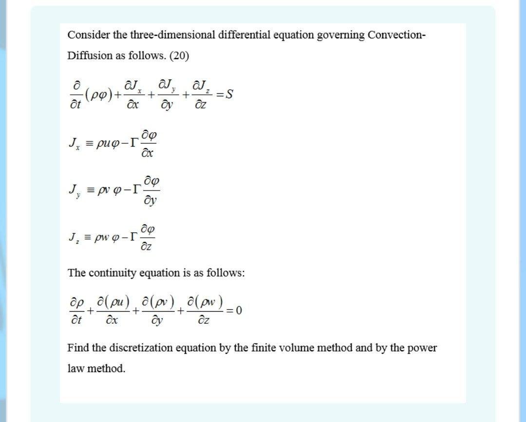 Solved Consider the three-dimensional differential equation | Chegg.com