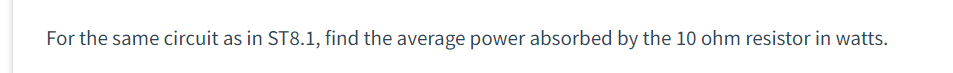 Solved Find the current I1. Enter the amplitude of the | Chegg.com