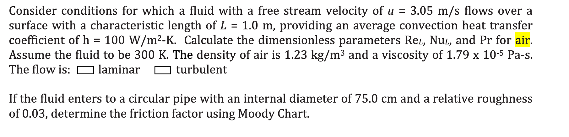 Solved Consider conditions for which a fluid with a free | Chegg.com